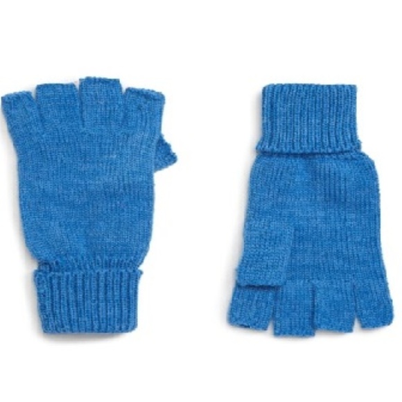 Trouve | Accessories | New Awesome Blue Fingerless Gloves Gc | Poshmark